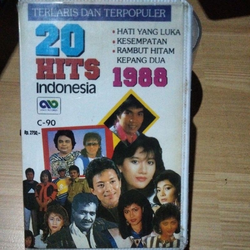 Jual kaset pita full box original TOP MULUS"20 HITS INDONESIA" | Shopee Indonesia