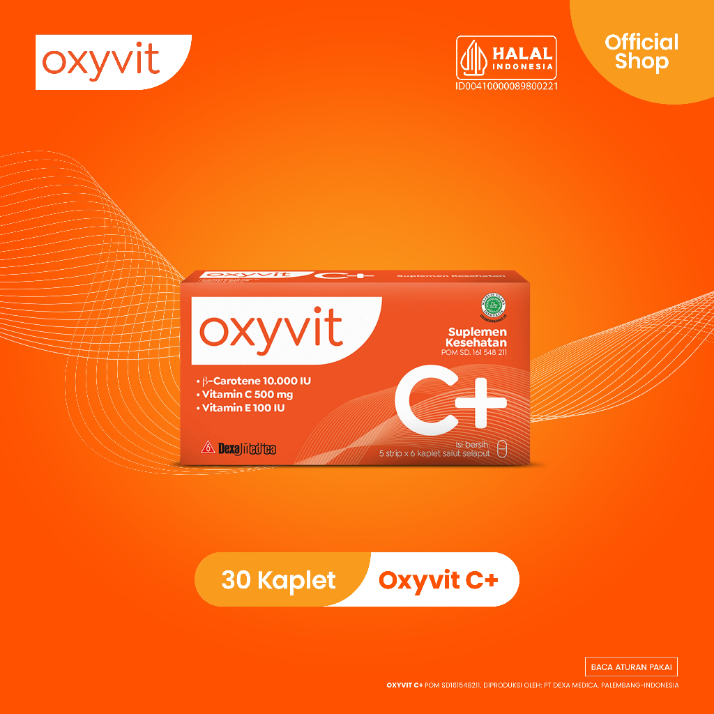 Jual Oxyvit Box 30 Kaplet - Multivitamin C+ USA Grade | Shopee Indonesia