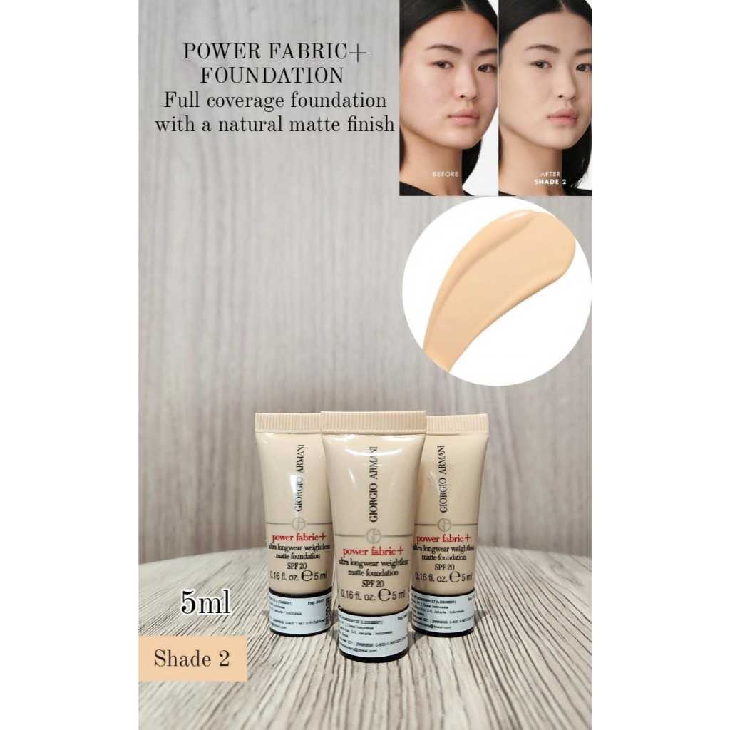 Jual GA POWER FABRIC+ ultra longwear wightless matte foundation mini ...