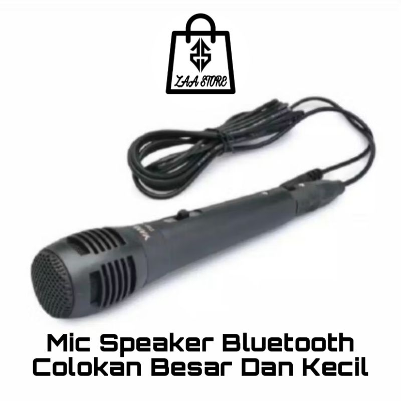 Jual Mic Speaker Bluetooth Colokan Besar Kecil | Shopee Indonesia