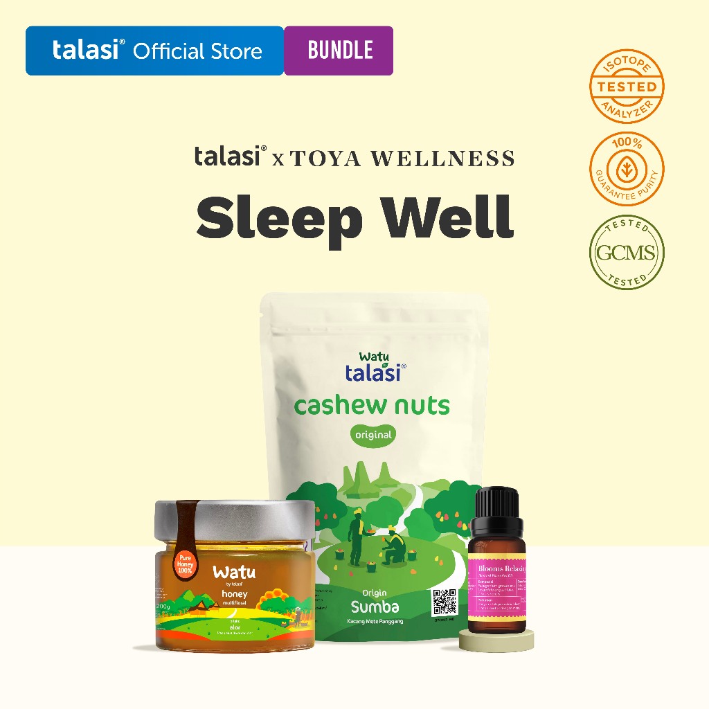 Jual Talasi x Toya Wellness - Sleep Well Bundling | Shopee Indonesia