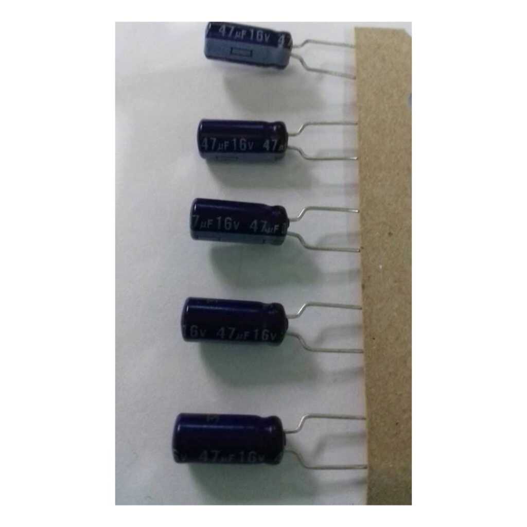 Jual RD1674 elco panasonic 47-16v 47uf 16v by PCM LTC GLODOK | Shopee ...