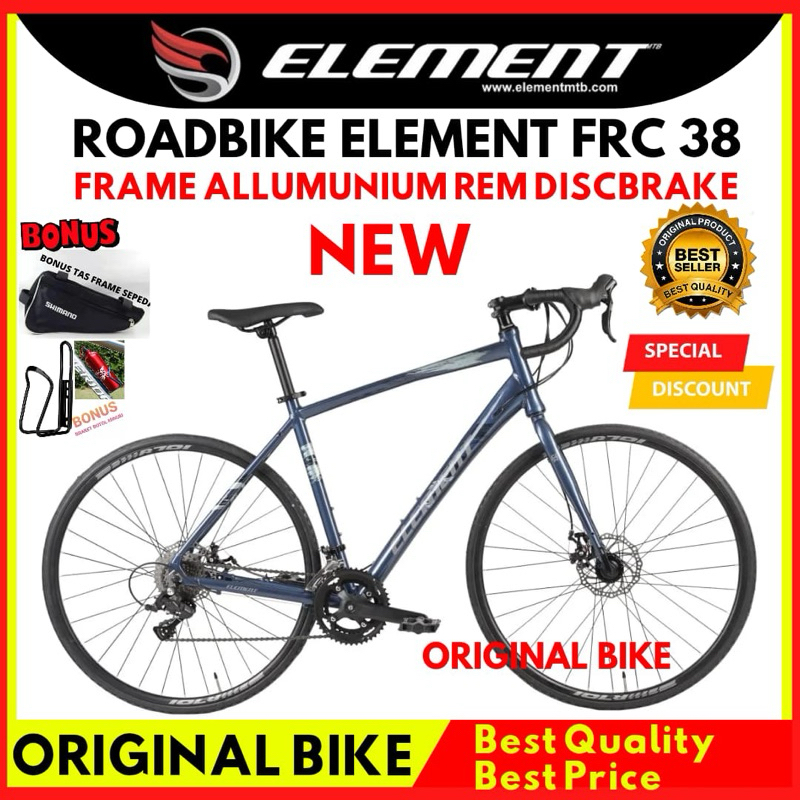 Jual Sepeda Roadbike 700C Element FRC 38 Sepeda Balap 700C Terbaru ...