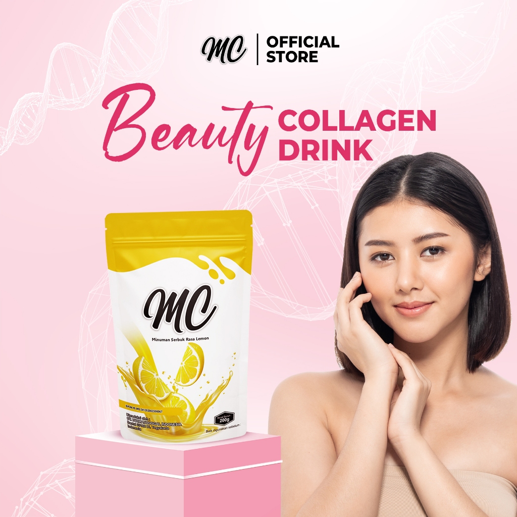 Jual MC Minuman Collagen Serbuk Rasa Lemon 200g | Shopee Indonesia