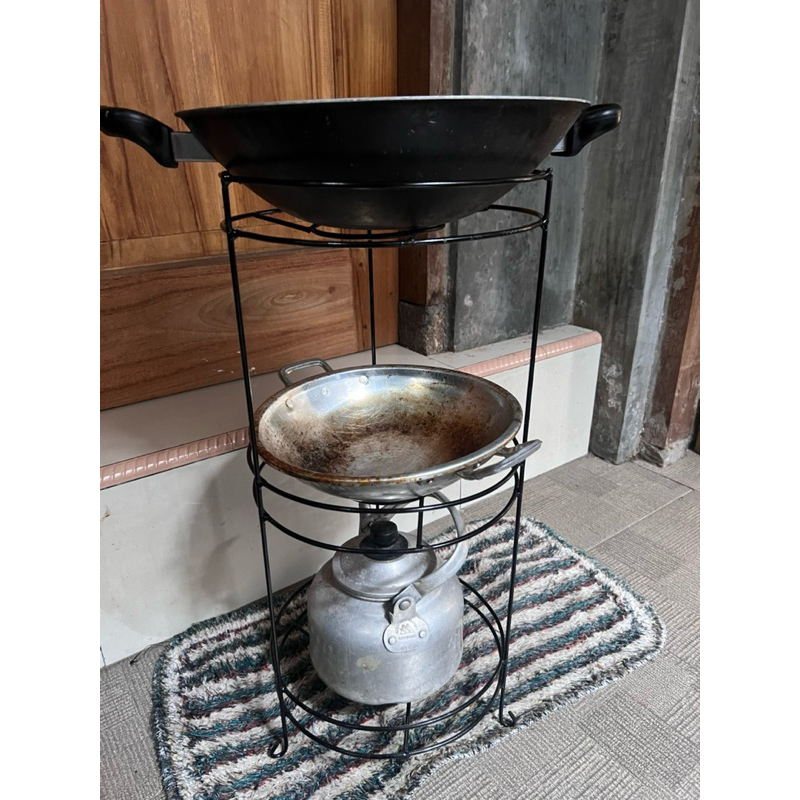 Jual Rak panci /susun 3/ Rak teflon / Rak wajan /Rak serbaguna model ...
