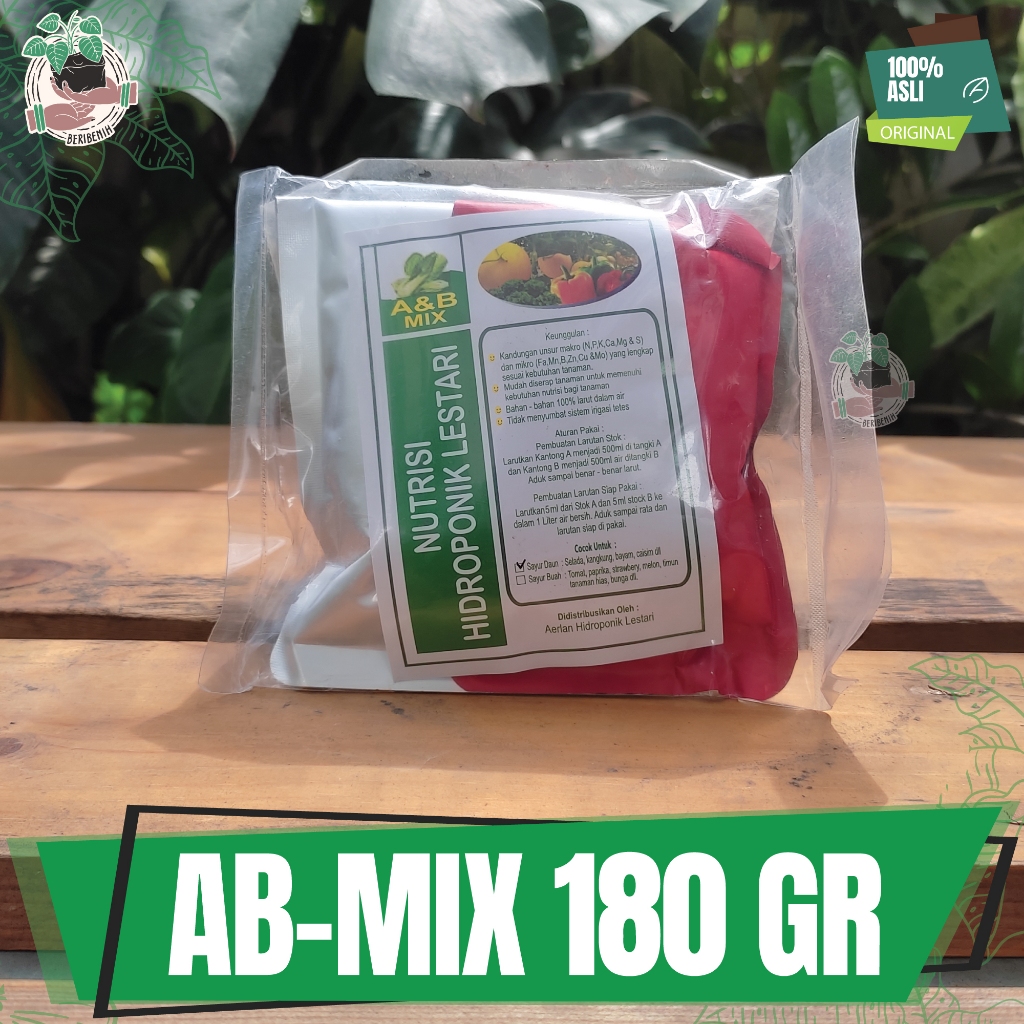 Jual Nutrisi Hidroponik Ab Mix Buah dan Sayur Penyubur Nutrient Pupuk ...