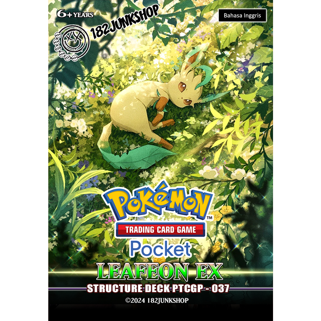 Jual Pokemon TCG Pocket Deck 037 - Leafeon EX Deck - Non ORI | Shopee ...