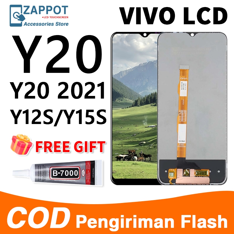 Jual 【ORI 】Lcd Vivo Y20 Y15S Y12S Y20（2027）/Y20 2021（V2043）Fullset Original Touchscreen | Shopee ...