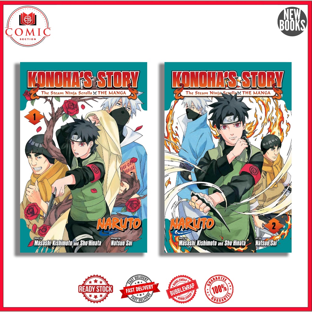 Jual Naruto: Konoha’s Story—The Steam Ninja Scrolls (manga) | Shopee ...