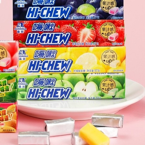 Jual HI CHEW Chewy Candy 57gr NON-HALAL permen buah import Jepang ...