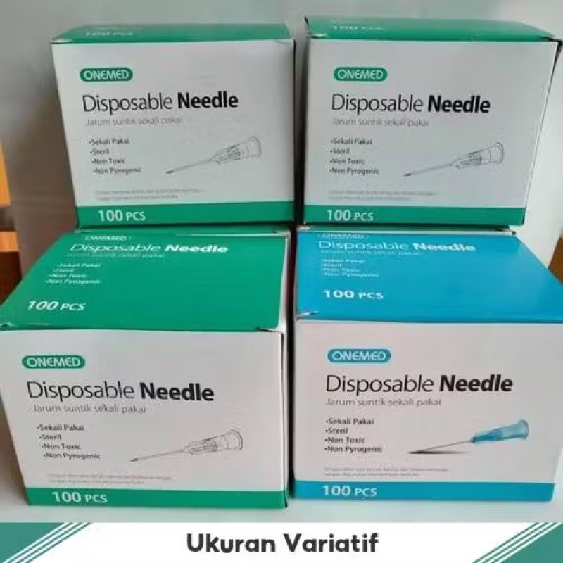 Jual Disposable Needle Jarum Onemed 23G dan 26G | Shopee Indonesia