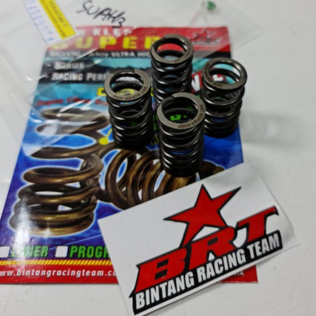 Jual PER KLEP BRT NMAX/AEROX/R15 V3/VIXION R/WR155 SPRING VALVE RACING - ORIGINAL BINTANG RACING ...