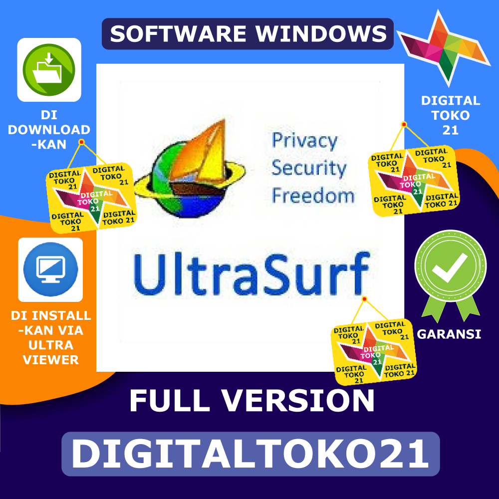 Jual [Diinstallkan] UltraSurf 22.11 Full Version Software PC Komputer ...