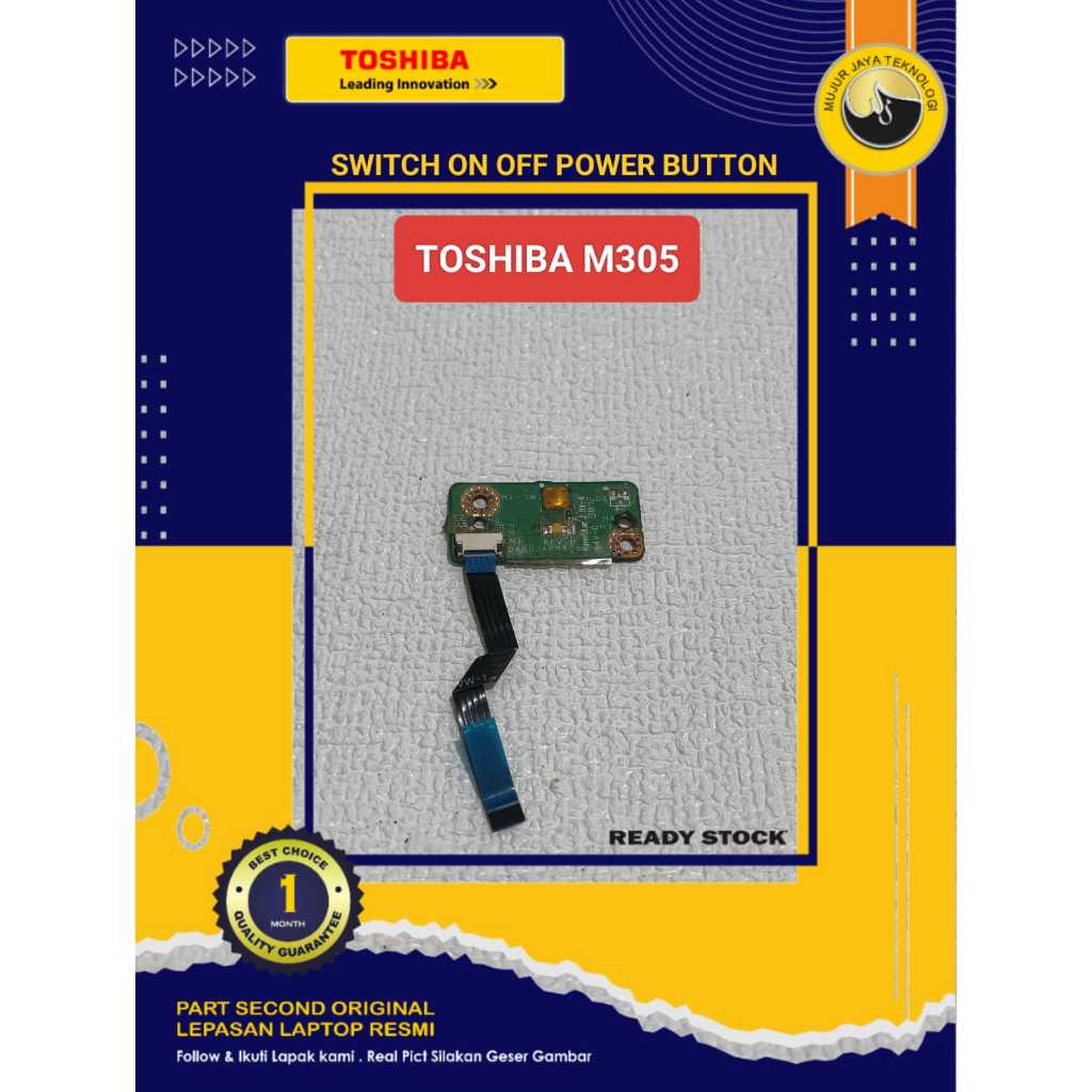 Jual Switch Power On Off Power Button Tombol Power Toshiba Satellite ...