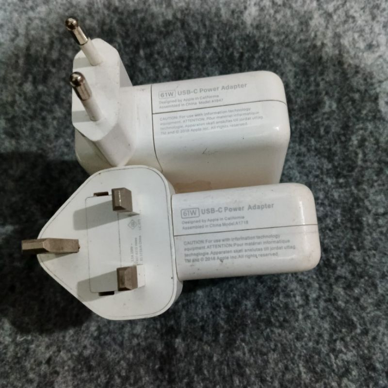 Jual adaptor iphone 61w original type c | Shopee Indonesia