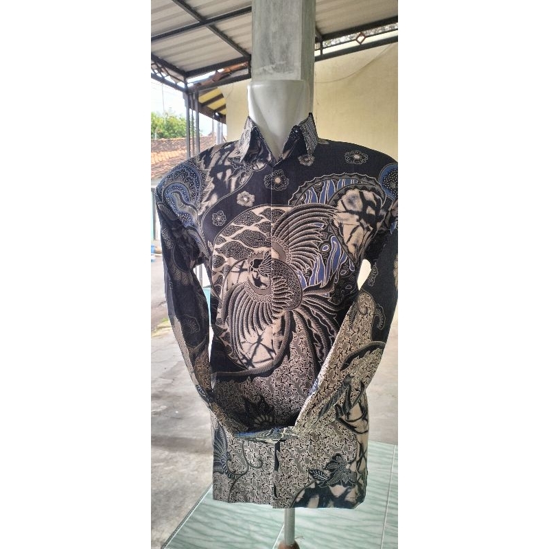 Jual BAJU BATIK PRIA LAPIS FURING. KEMEJA BATIK PRIA. ATASAN BATIK PRIA ...