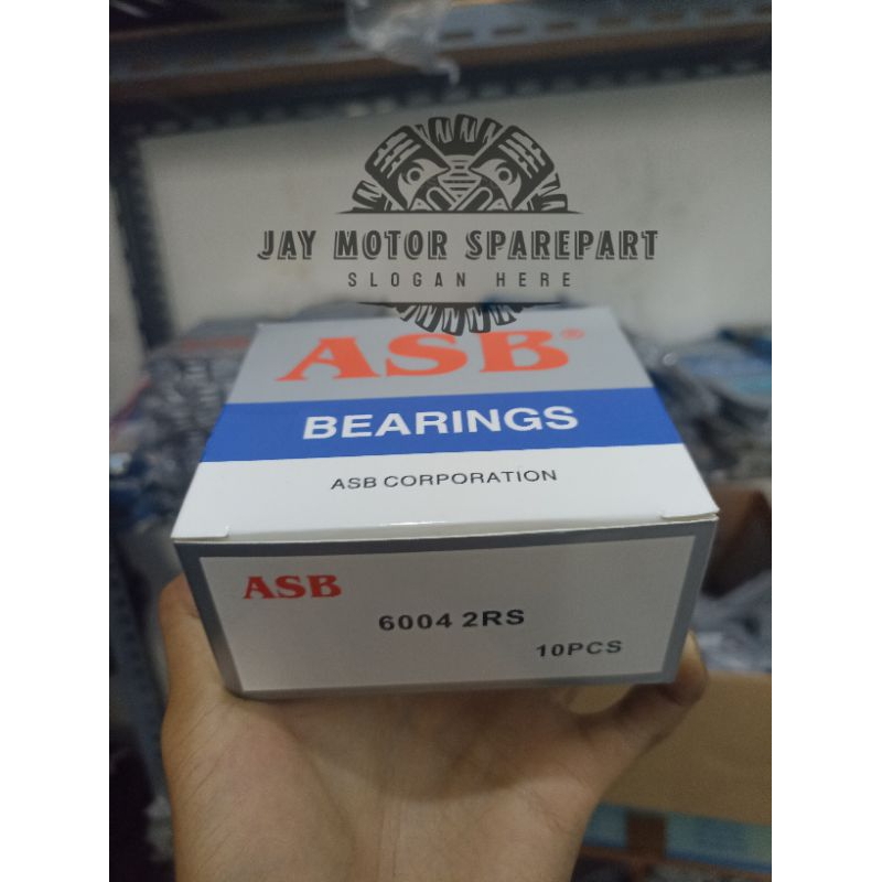 Jual Bearing 6004-2RS Original ASB 6004 2RS (10 PCS/1 Kotak) | Shopee Indonesia