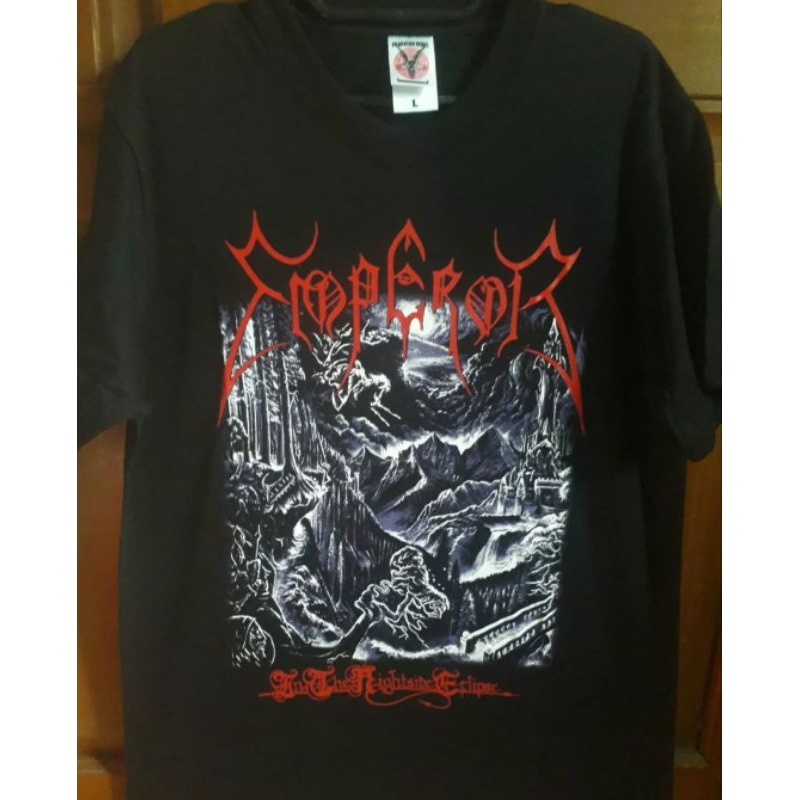 Jual Kaos Emperor - In The Nightside Eclipse size L | Shopee Indonesia