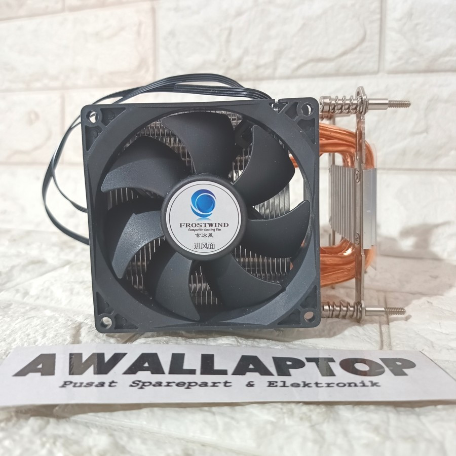 Jual cpu cooler kipas 2 heatsink 6 pipe intel AMD fan CPU tembaga 6pipa ...
