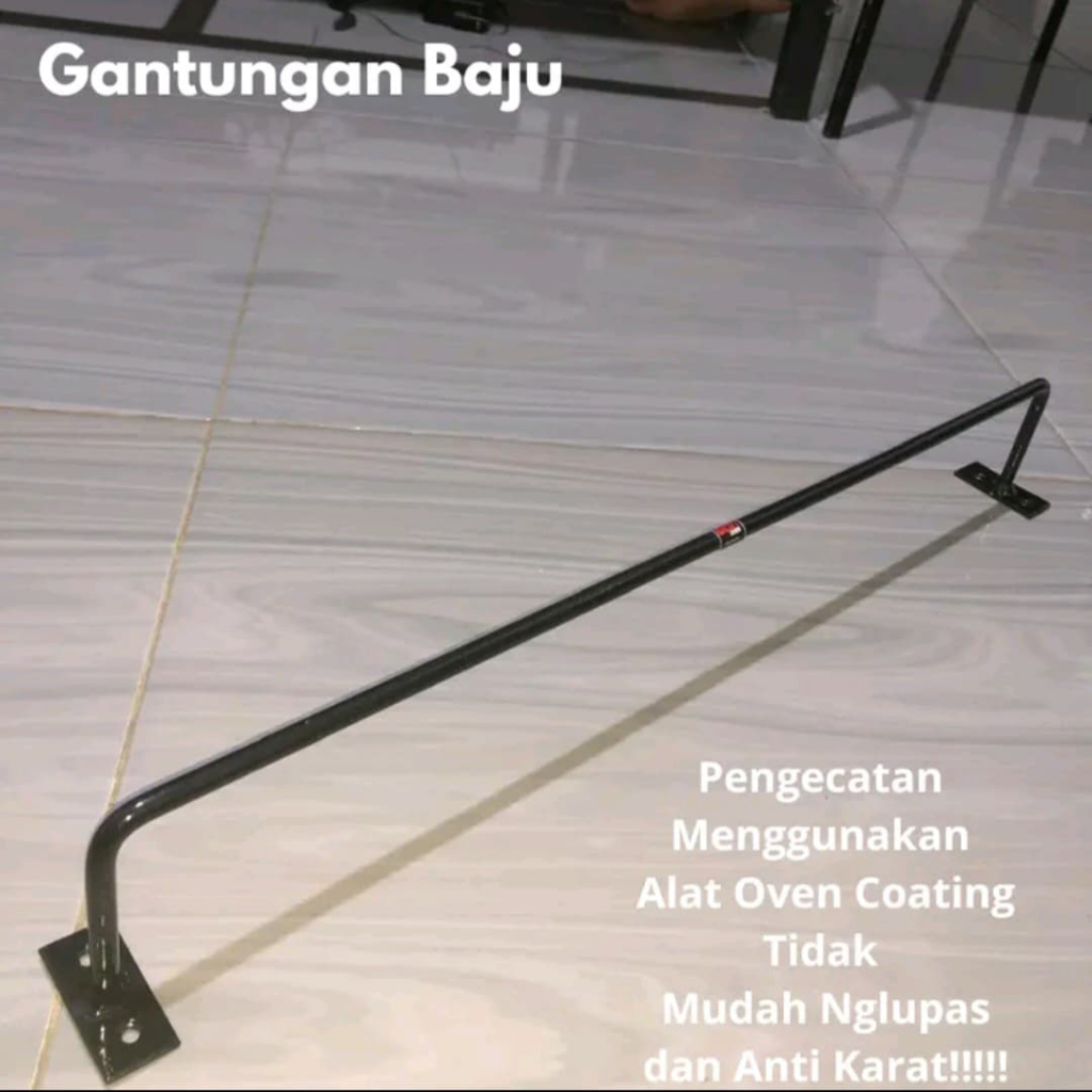 Jual Gantungan Baju Dinding Tempel Castok Gantungan Baju Besi Dinding ...