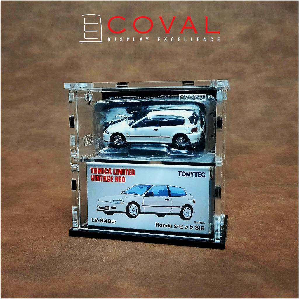 Jual COVAL SLV-102 Acrylic Display Cabinet for Tomica Limited Vintage ...