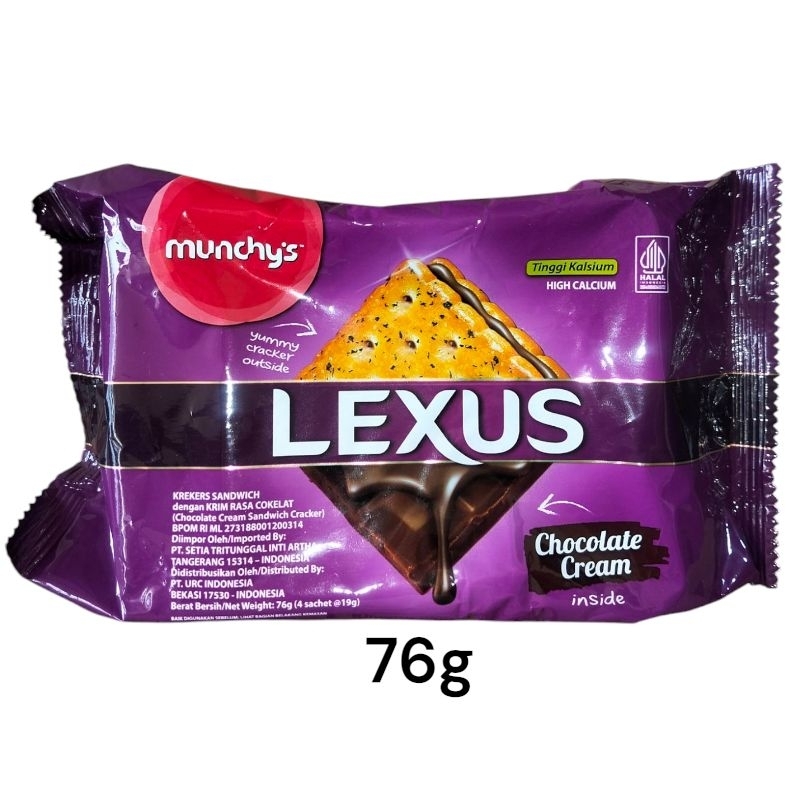 Jual lexus biskuit sandwich krim coklat 76g | Shopee Indonesia