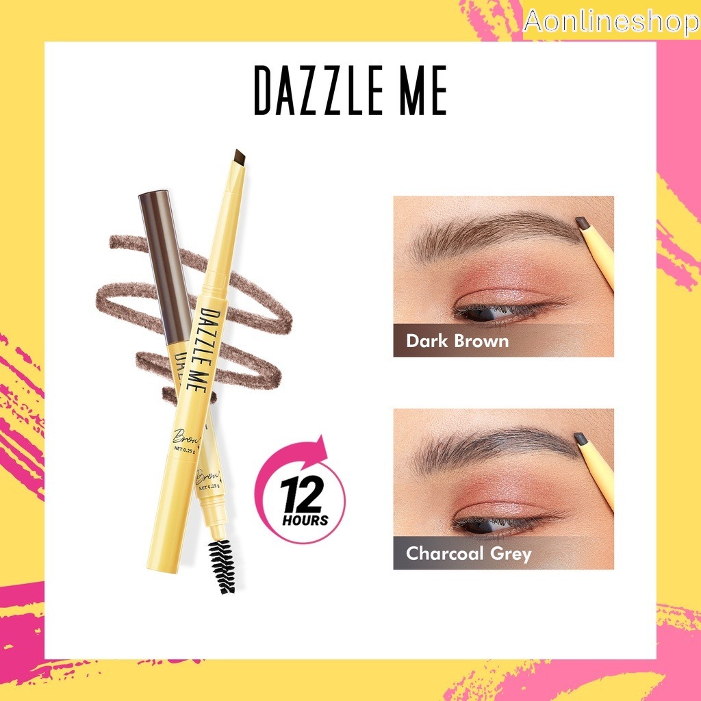 Jual AS DAZZLE ME Brow Likey | Automatic Eyebrow Pencil Tahan Air ...