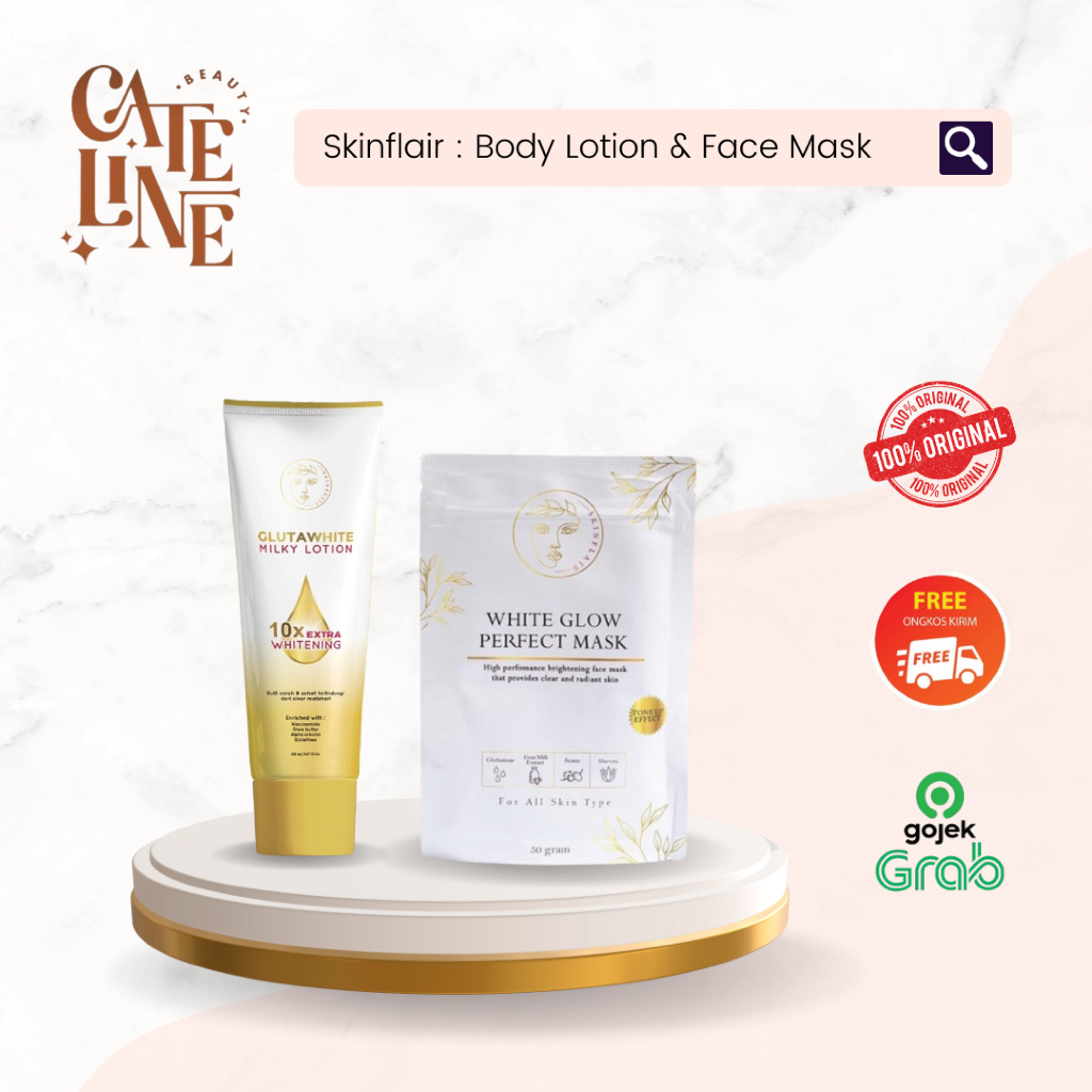 Jual READY STOCK LANGSUNG KIRIM - SKINFLAIR MASKER INSTANT WHITENING ...