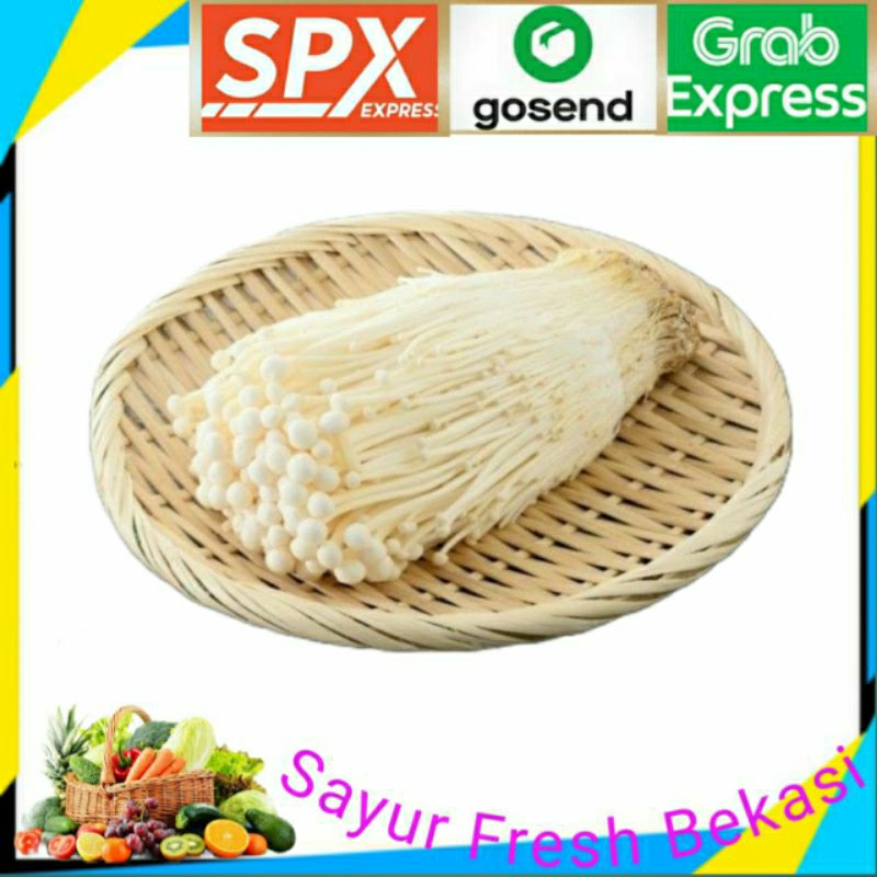 Jual Jamur Enoki 1 pack. | Shopee Indonesia