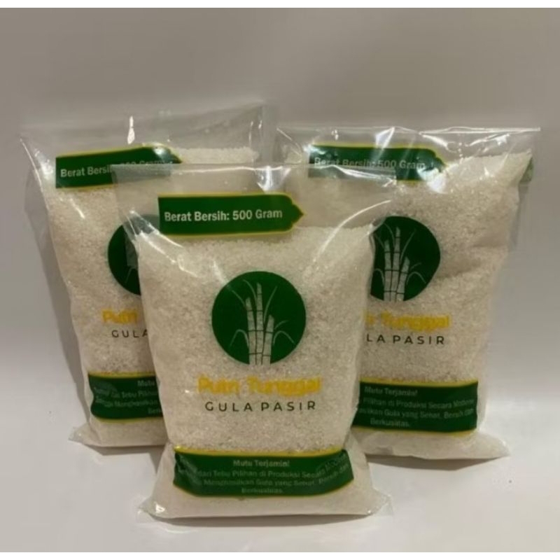 Jual gula pasir kemasan 500gr premiun | Shopee Indonesia