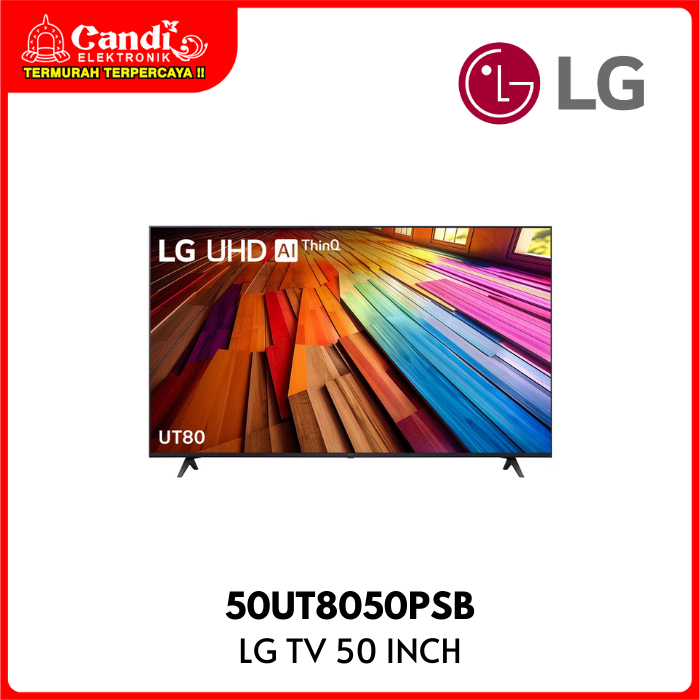 Jual TV LG 50UT8050 50 Inch 4K UHD Smart TV 50UT8050PSB UT8050 | Shopee ...