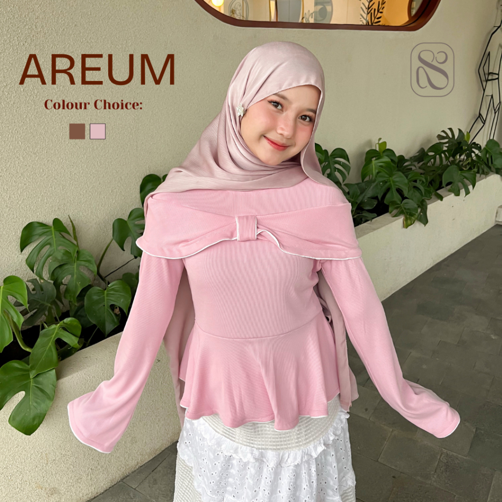 Jual [ SOOSLU ] Ready Areum Top Cardigan Knit Ribbon Lengan Panjang Wanita Knitwear Rajut SS59A ...