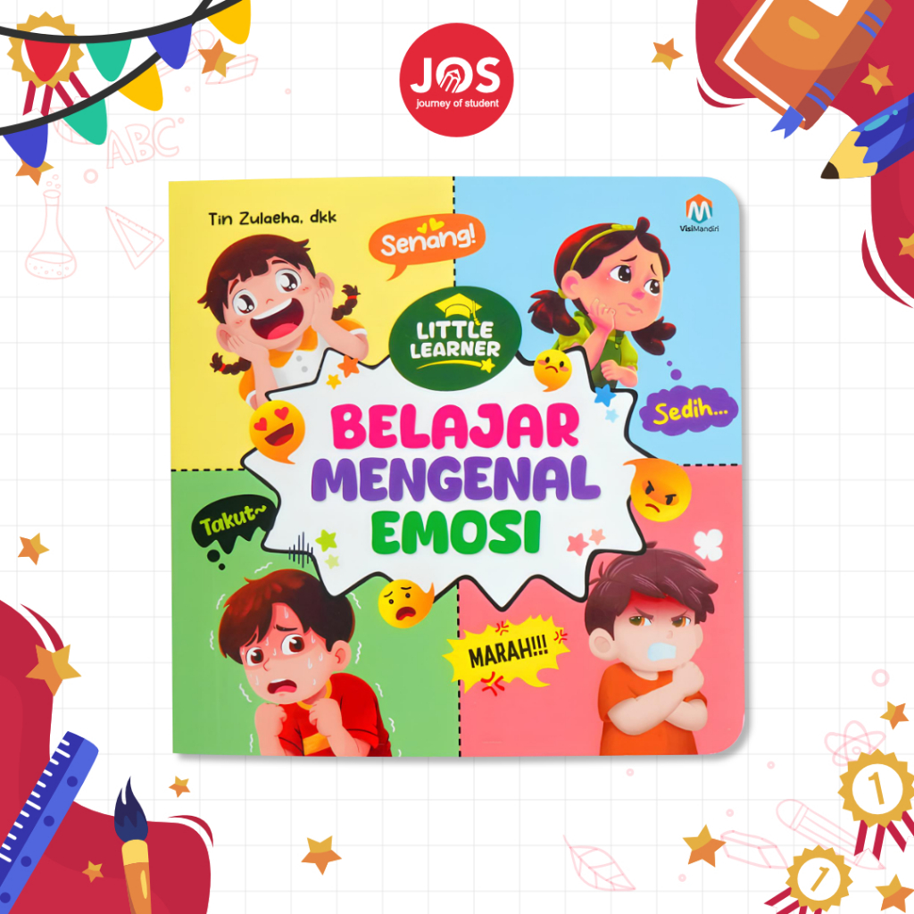 Jual Buku Belajar Mengenal Emosi Anak edukasi anak Usia 3+ Boardbook ...