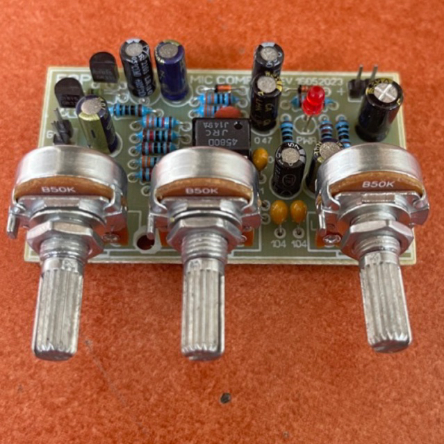 Jual Kit Modul Penguat Mic Compressor Mono Bisa Effect Suara Angin ...