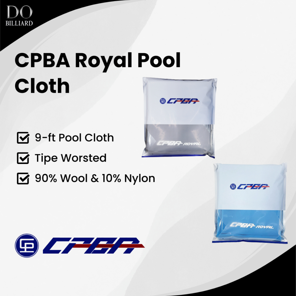 Jual CPBA Royal Cloth Pool Cloth / Kain Laken Meja Billiard 9 Feet ...