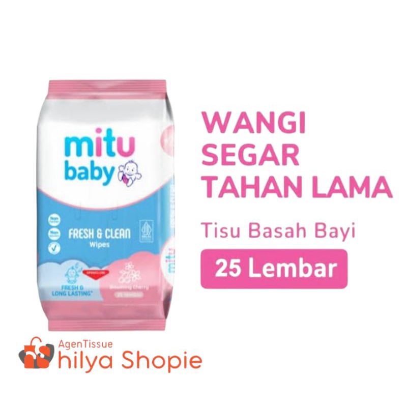 Jual tissu basah mitu baby 30 sheet | Shopee Indonesia