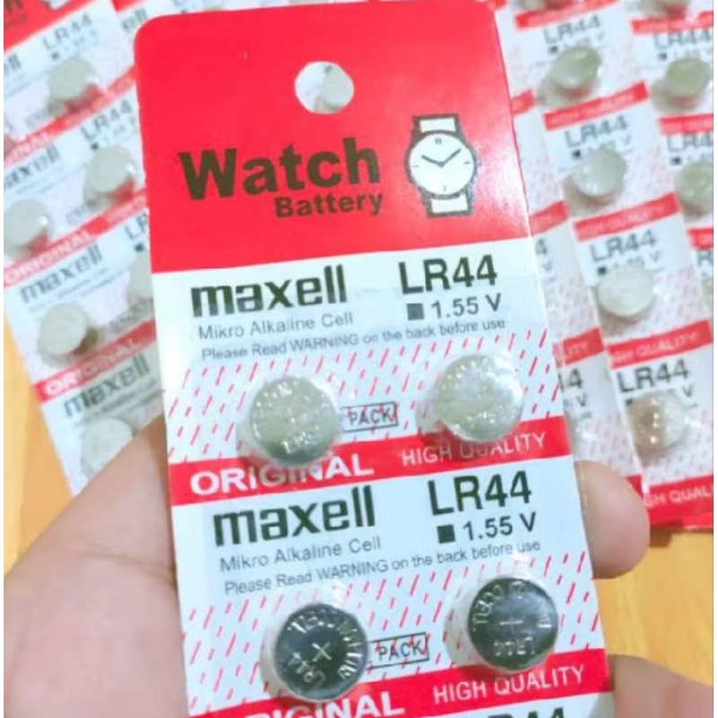 Jual LR44 / AG13 ( Harga Perbutir) Baterai Mainan Dan Kalkulator( AG13 = LR 44 ) Baterai Kancing ...