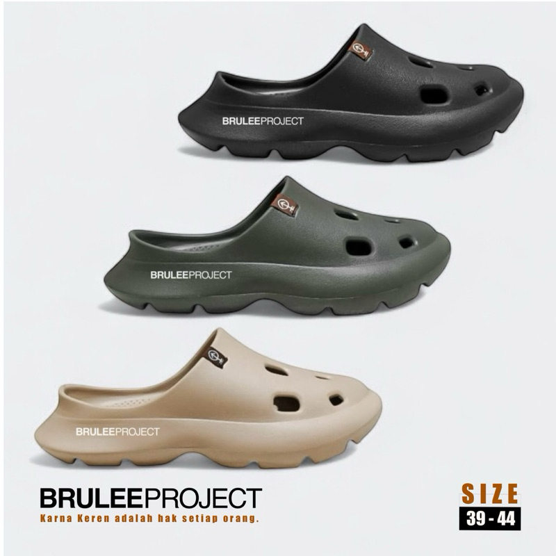 Jual Brulee Project - Sandal Slip On Pria - Fleksibel All Varian I ...