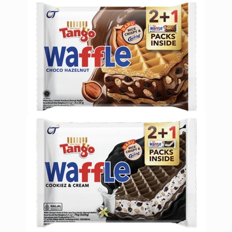 Jual Tango Waffle Snack Makanan Ringan 3 x 25 g | Shopee Indonesia