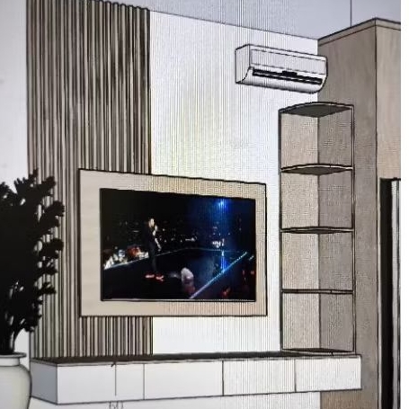 Jual meja backdrop wpc rak murah berkwalitas | Shopee Indonesia