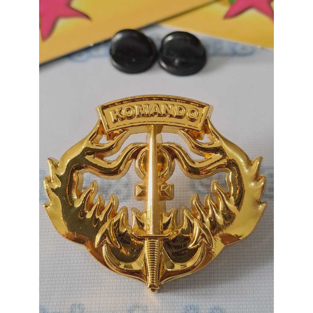 Jual Brevet Kualitas Premium |Wing KOMANDO | Brevet TNI/Pin | Shopee ...