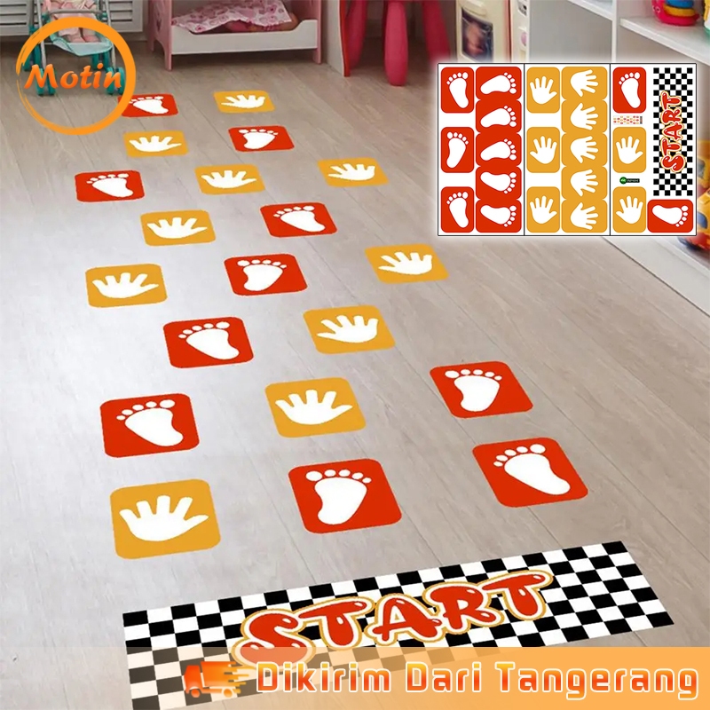Jual Stiker Vinyl Lantai Kaki Tangga Floor Sticker Stiker Waterproof ...