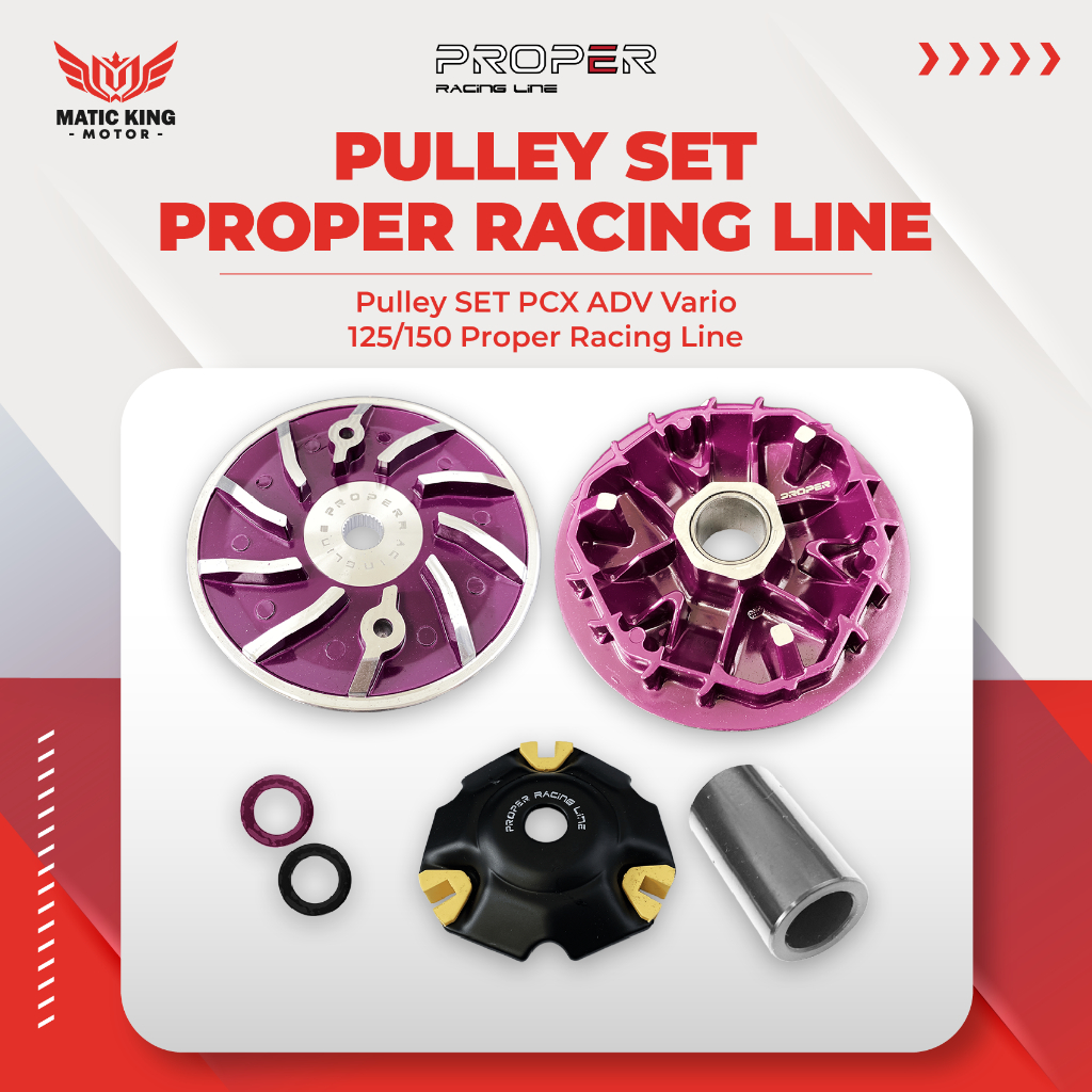 Jual Proper Racing Line Rumah Roller Big Pulley Set Vario PCX ADV 125 ...