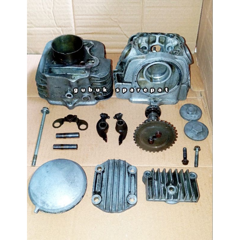 Jual blok head Supra fit , Revo lama 110cc Supra fit lama legenda full ...