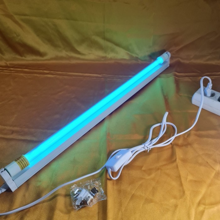 Jual Set Kap + LAMPU Steril Kuman Virus TL20w UVC Ozone ATN | Shopee Indonesia