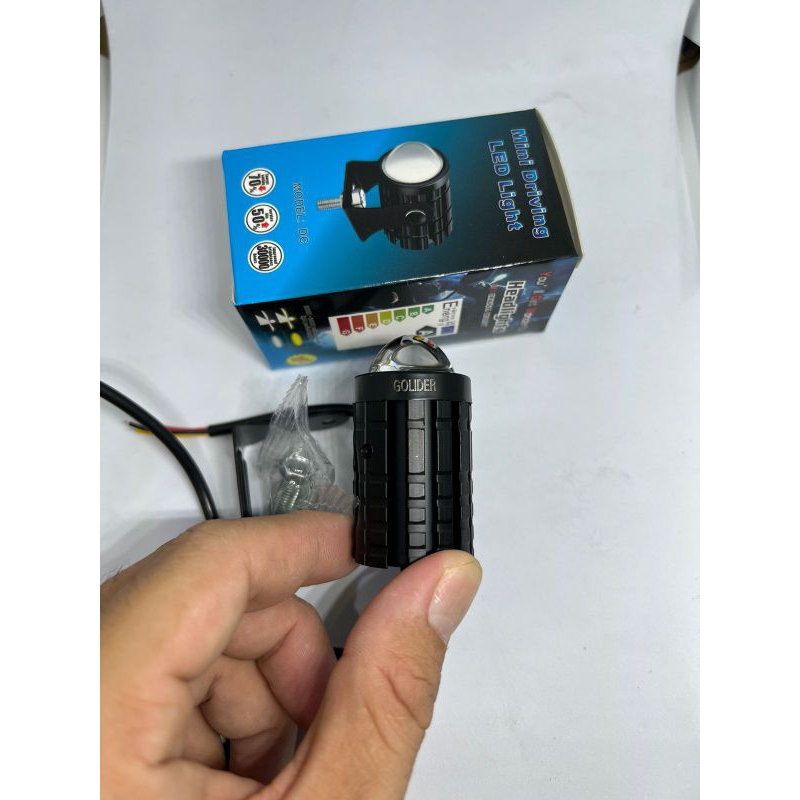 Jual Lampu Tembak Laser Led mini 2 warna - Lampu Tembak sorot foglamp ...