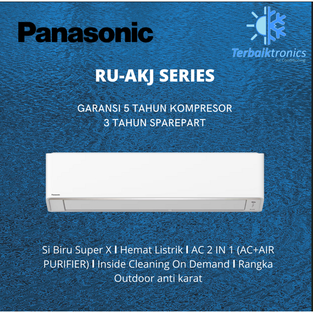 Jual AC Panasonic Inverter 2 PK R32 Nanoe-X CSRU18AKJ / RU18AKJ ...