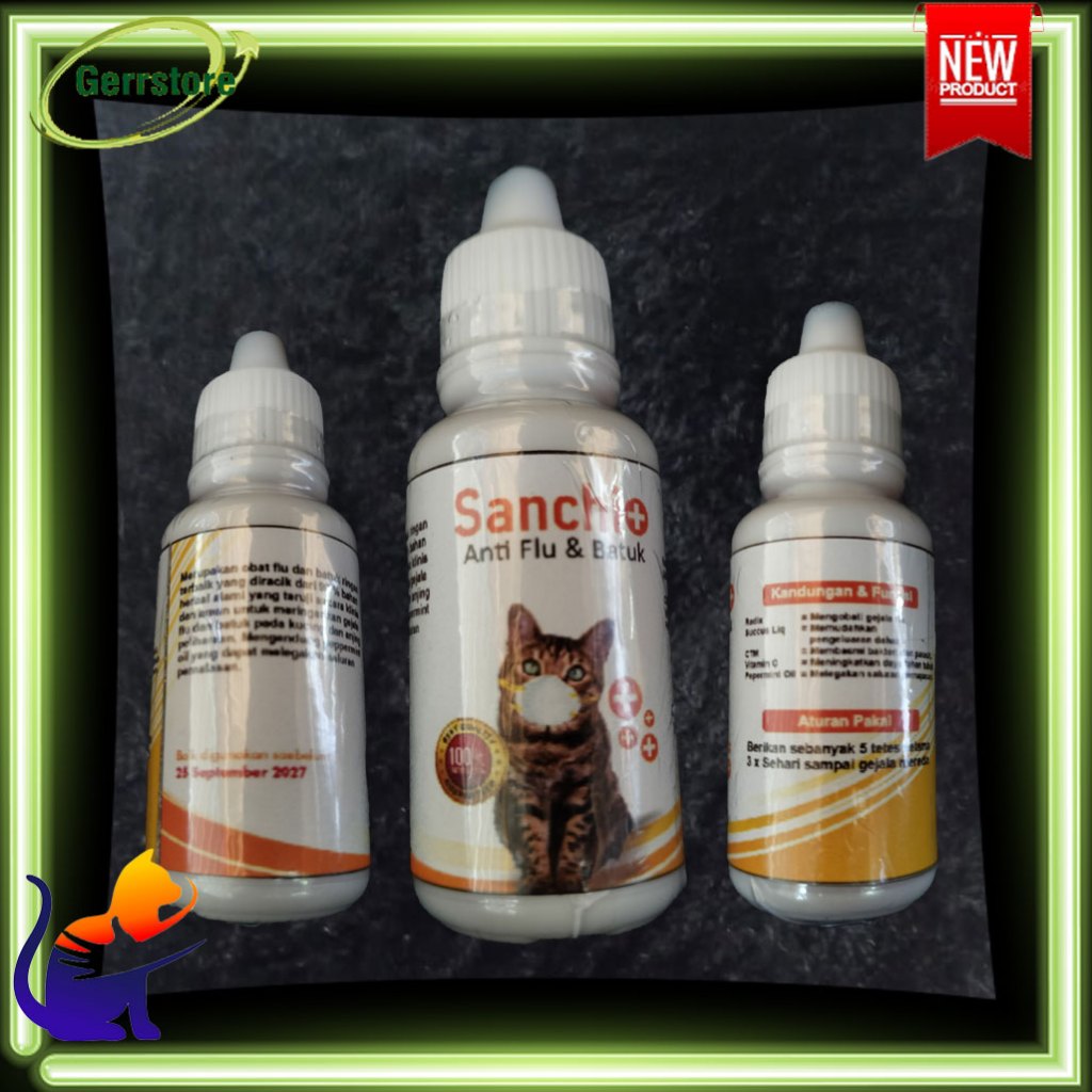 Jual Sachio - Obat dan Vitamin Kucing 20ml | Shopee Indonesia