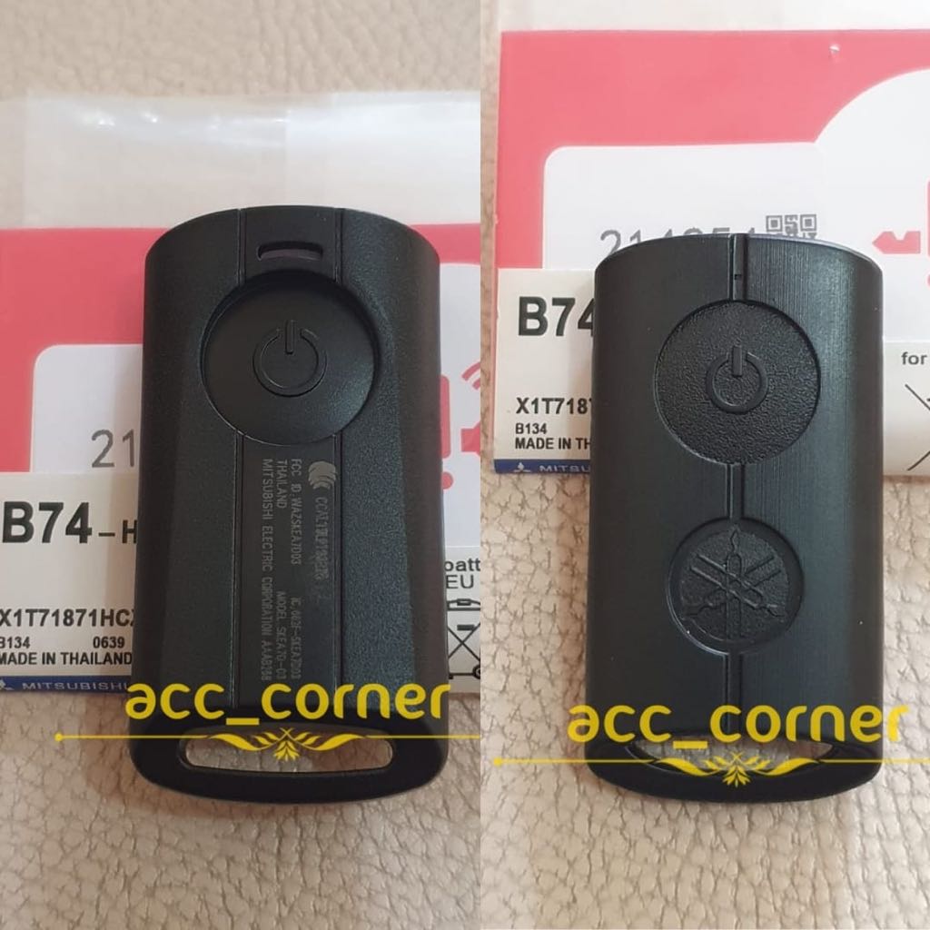 Jual kunci remote keyless yamaha nmax aerox freego lexi fazzio xmax ...