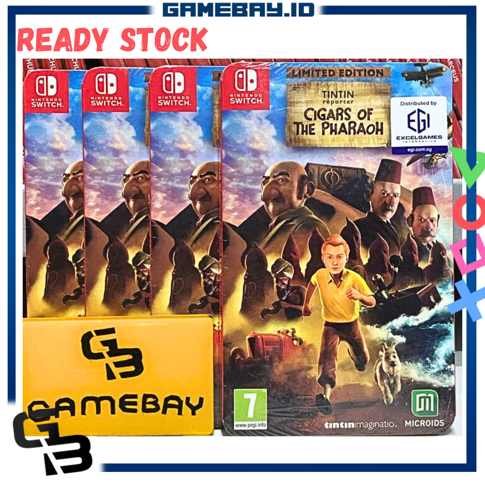 Jual Nintendo Switch Tintin Reporter - Cigars of the Pharaoh Standard ...